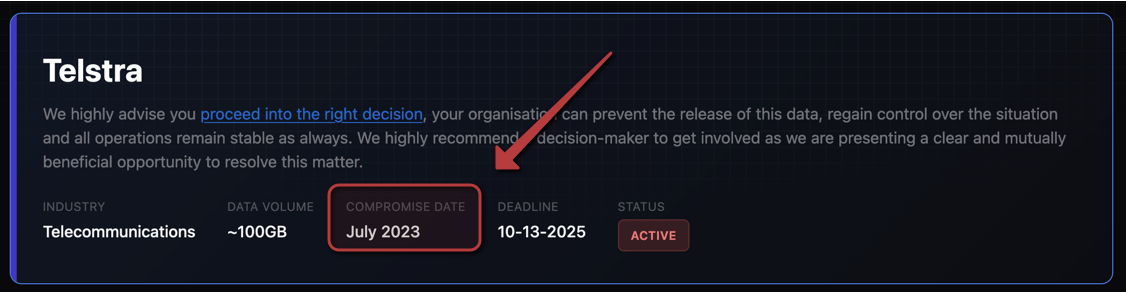 Telstra 2025 Breach Claims Withdrawn: Extortion Tactics Exposed